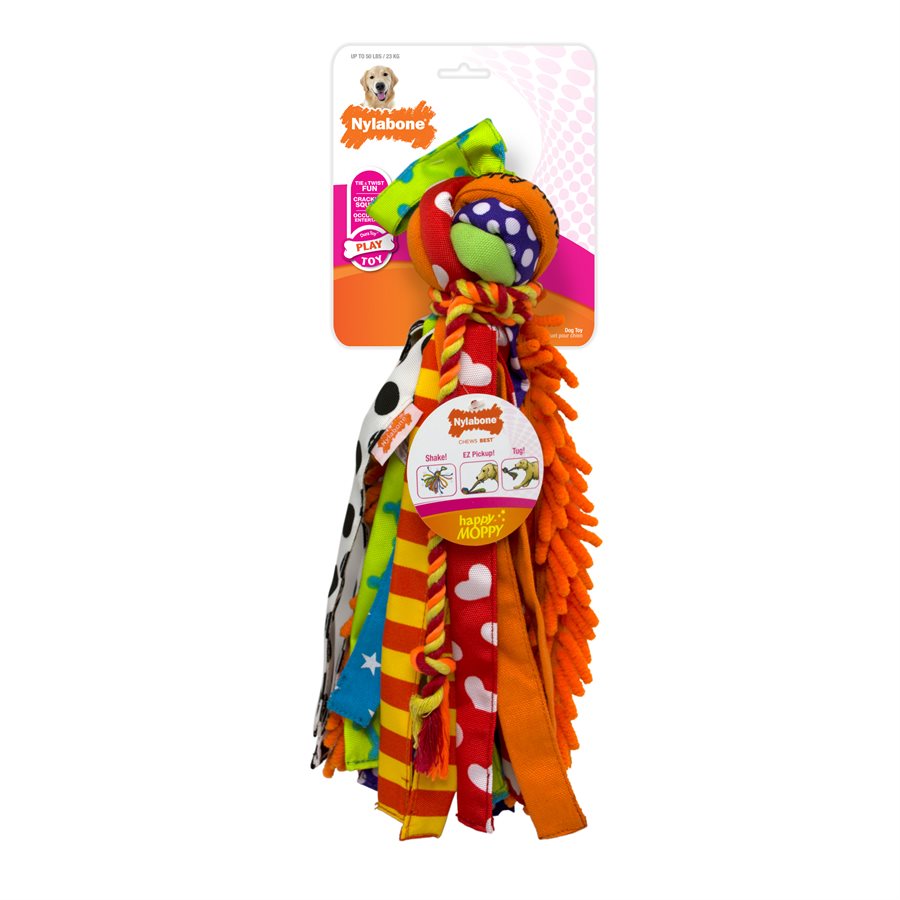 Nylabone DuraToy Happy Moppy Large
